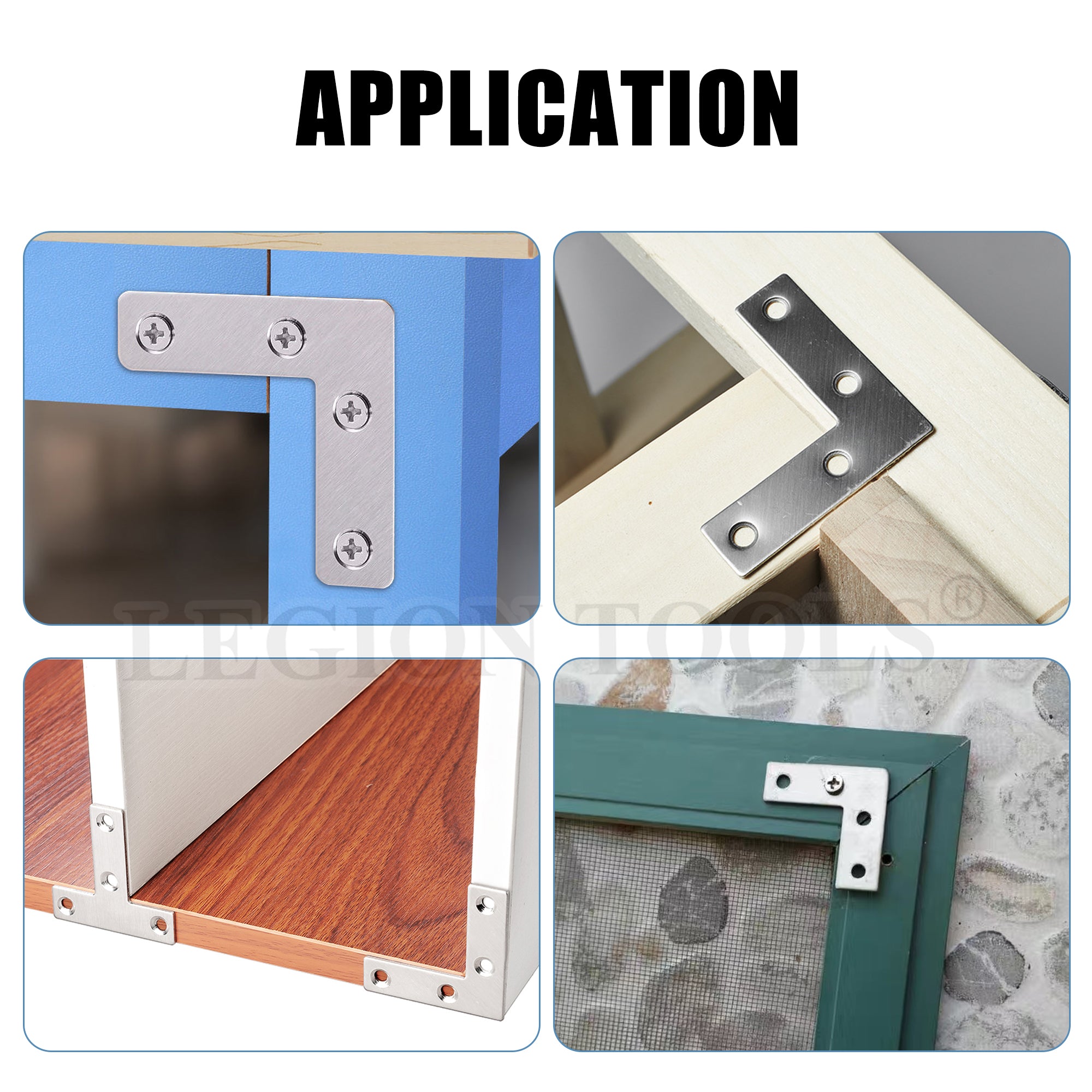 Zinc Plated Corner Brace Brackets – Legion Warehouse