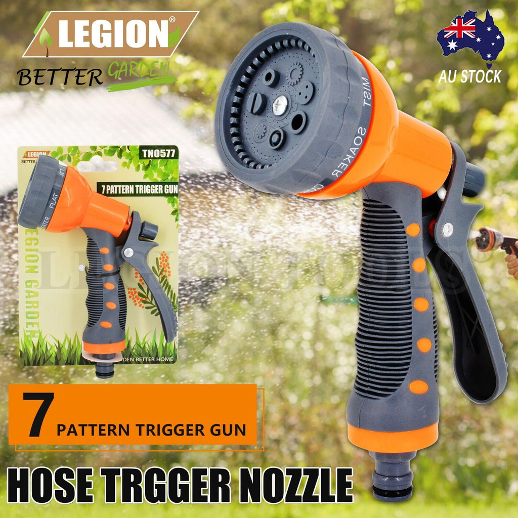 Hose Trigger Nozzle 7 Pattern Trigger Gun – Legion Warehouse