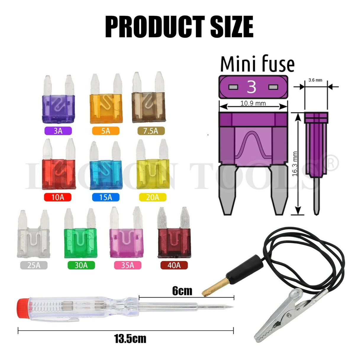 Auto Car Fuse 12PCS/PK – Legion Warehouse
