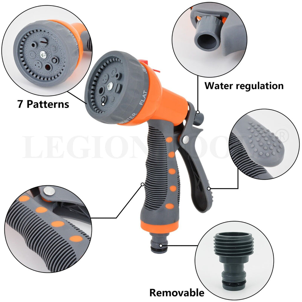 Hose Trigger Nozzle 7 Pattern Trigger Gun – Legion Warehouse