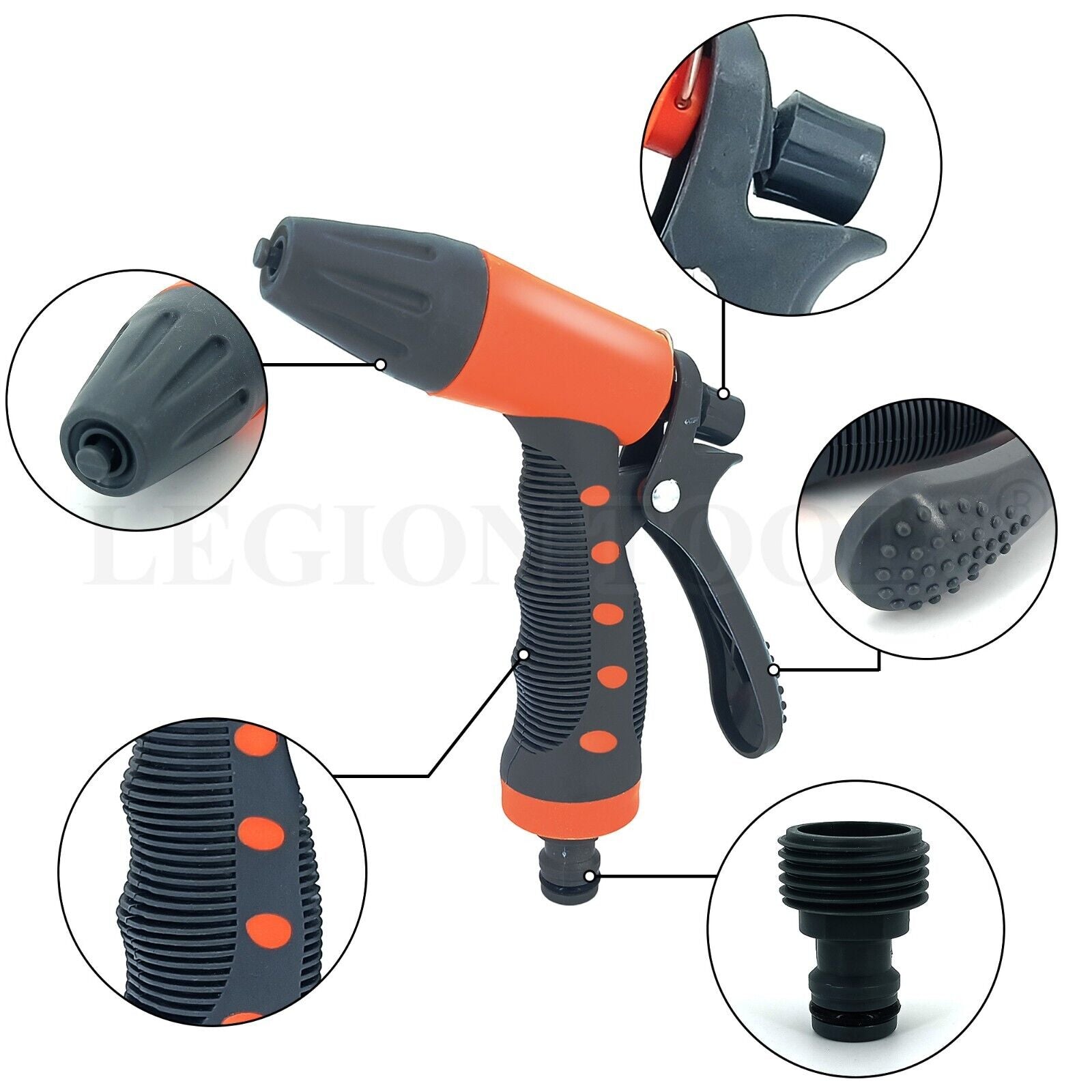 Adjustable Hose Trigger Nozzle – Legion Warehouse