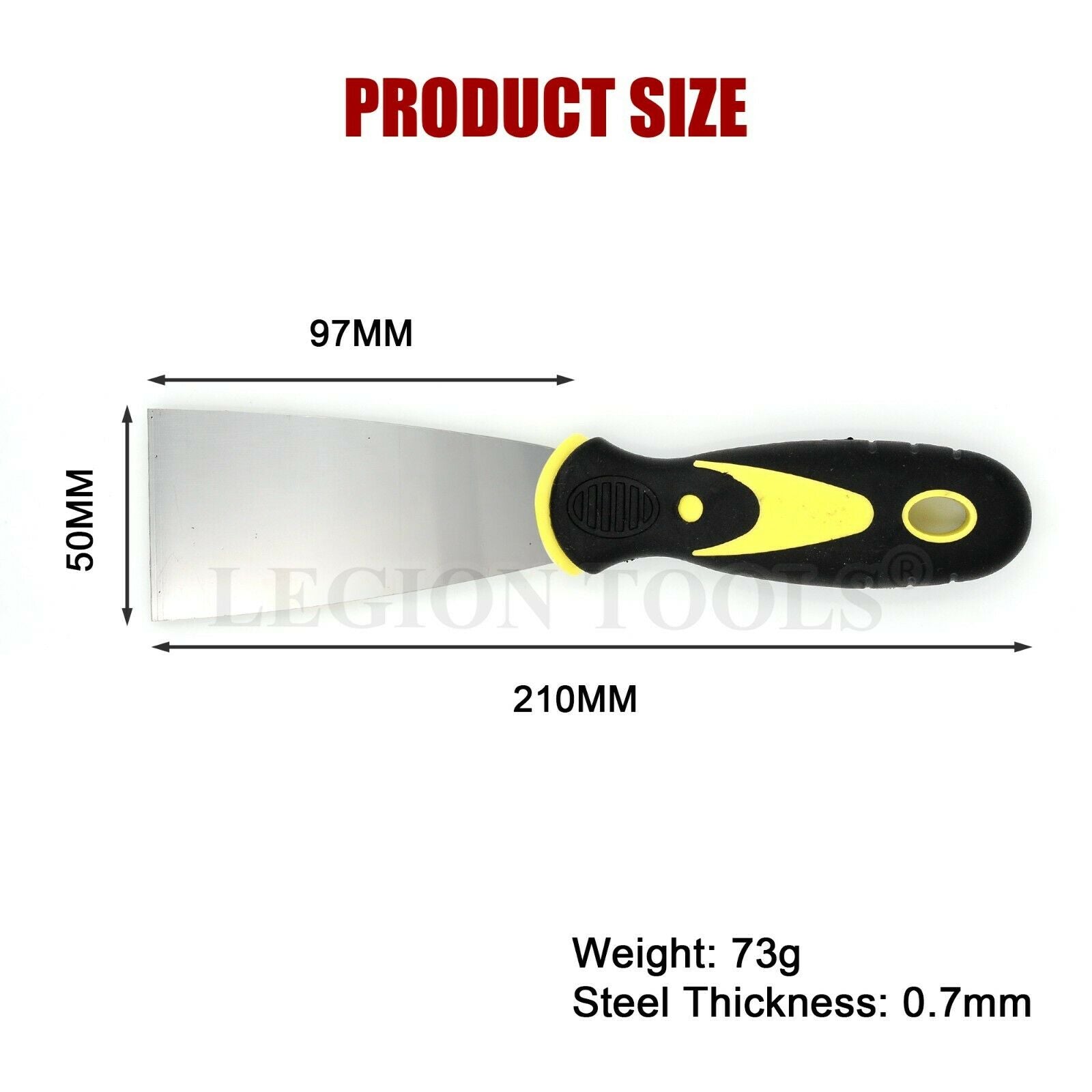 Scraper Rubber Handle 4 Sizes – Legion Warehouse