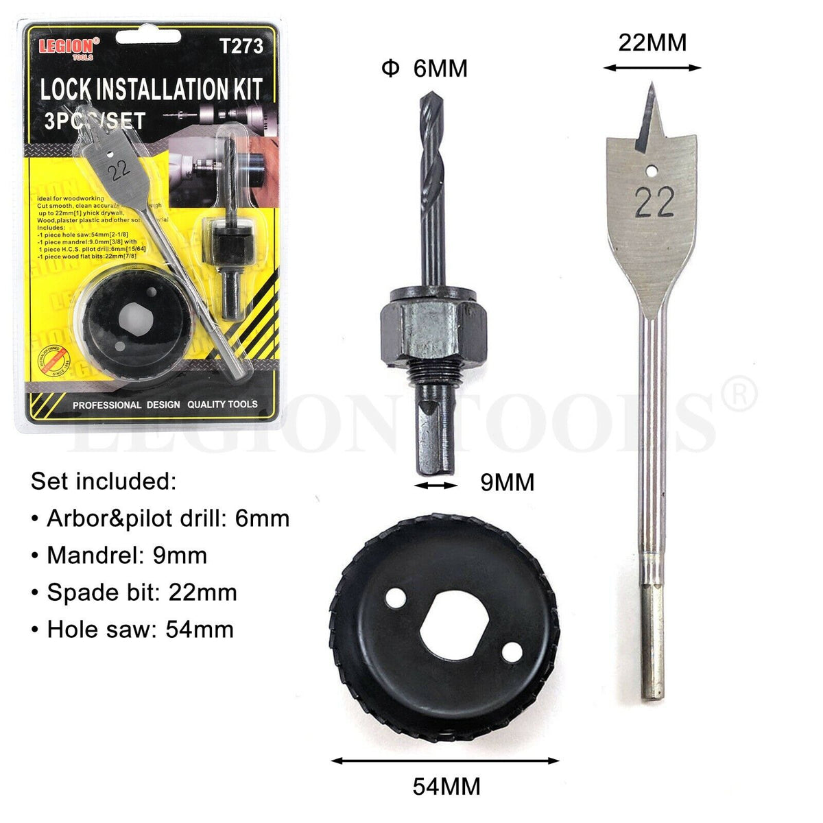 Lock Installation Kit – Legion Warehouse