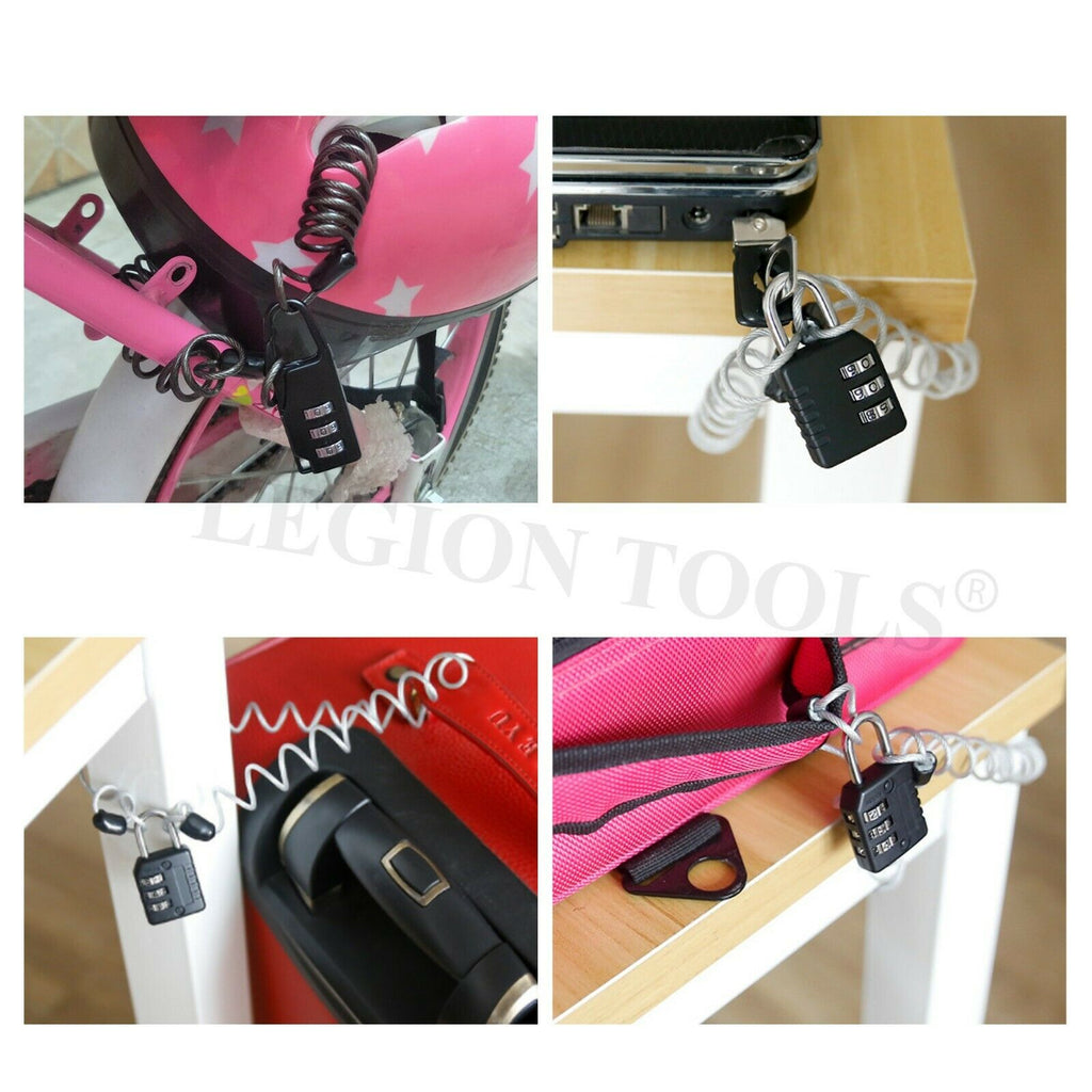 Combination Travel Padlock – Legion Warehouse
