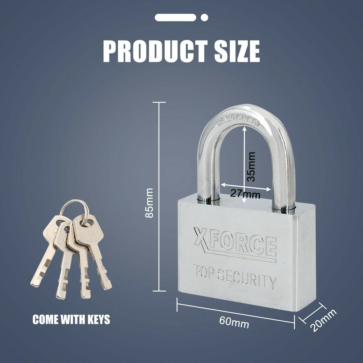 Top Security Padlock 60mm – Legion Warehouse