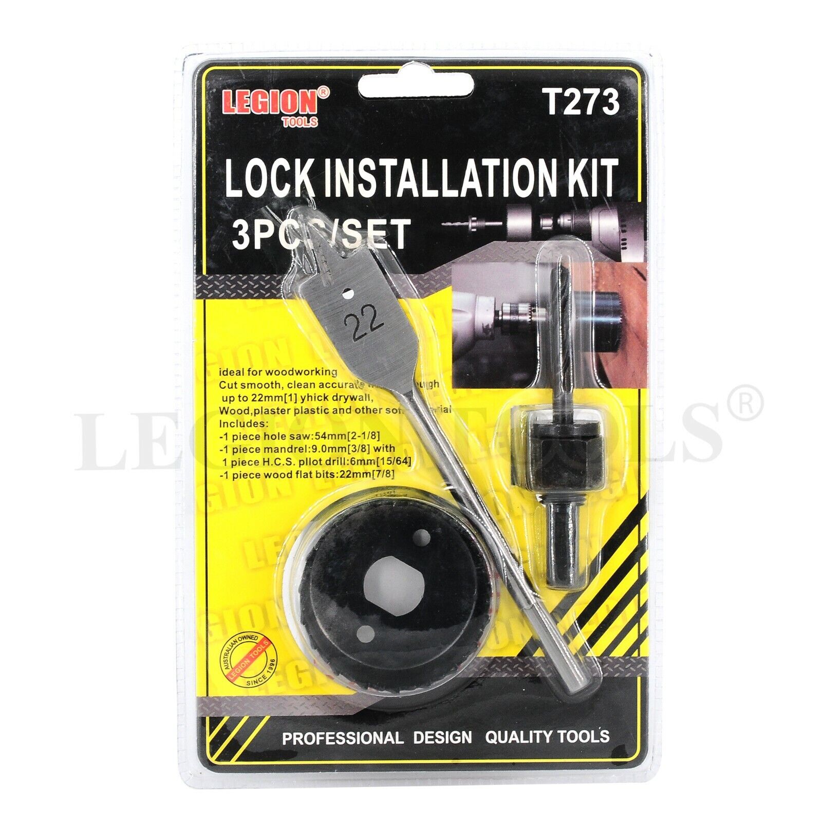 Lock Installation Kit – Legion Warehouse