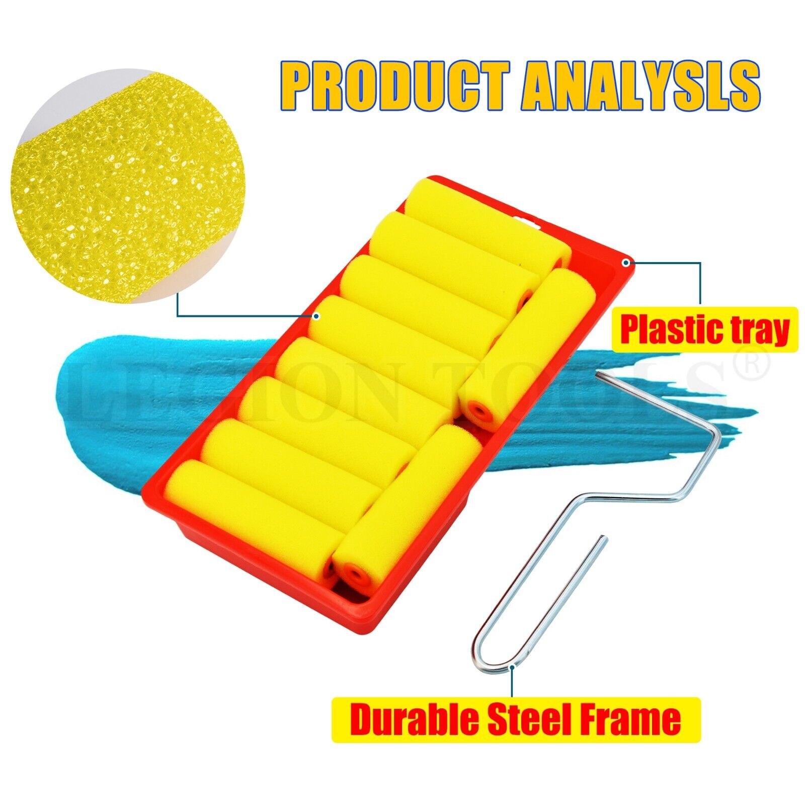 Foam Roller Set 4" 12PCS – Legion Warehouse