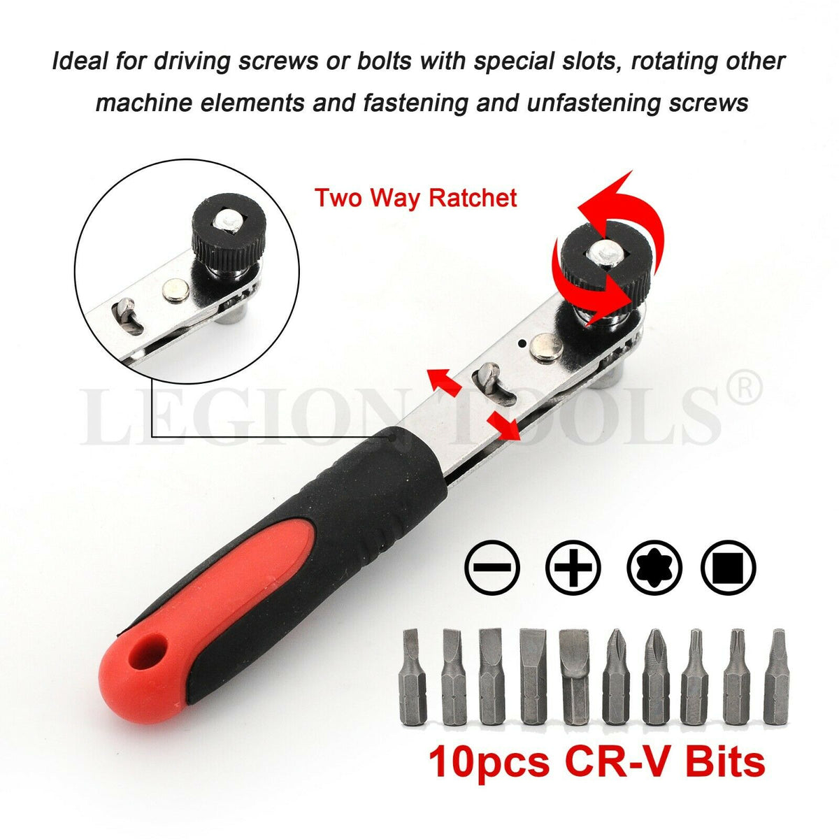 Offset Screwdriver Set 10PCS Bits – Legion Warehouse