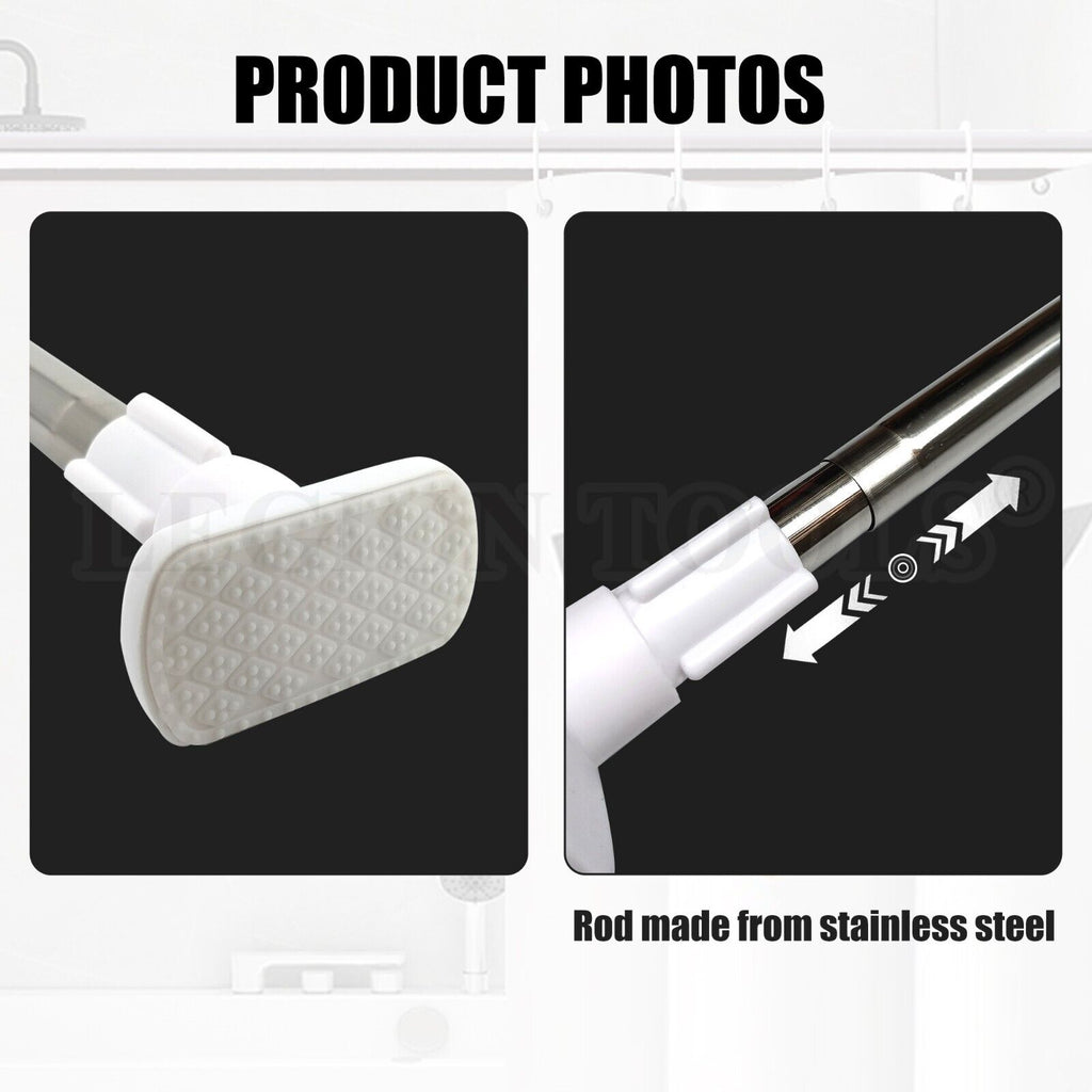 Adjustable Curtain Tension Rod 2 Sizes – Legion Warehouse