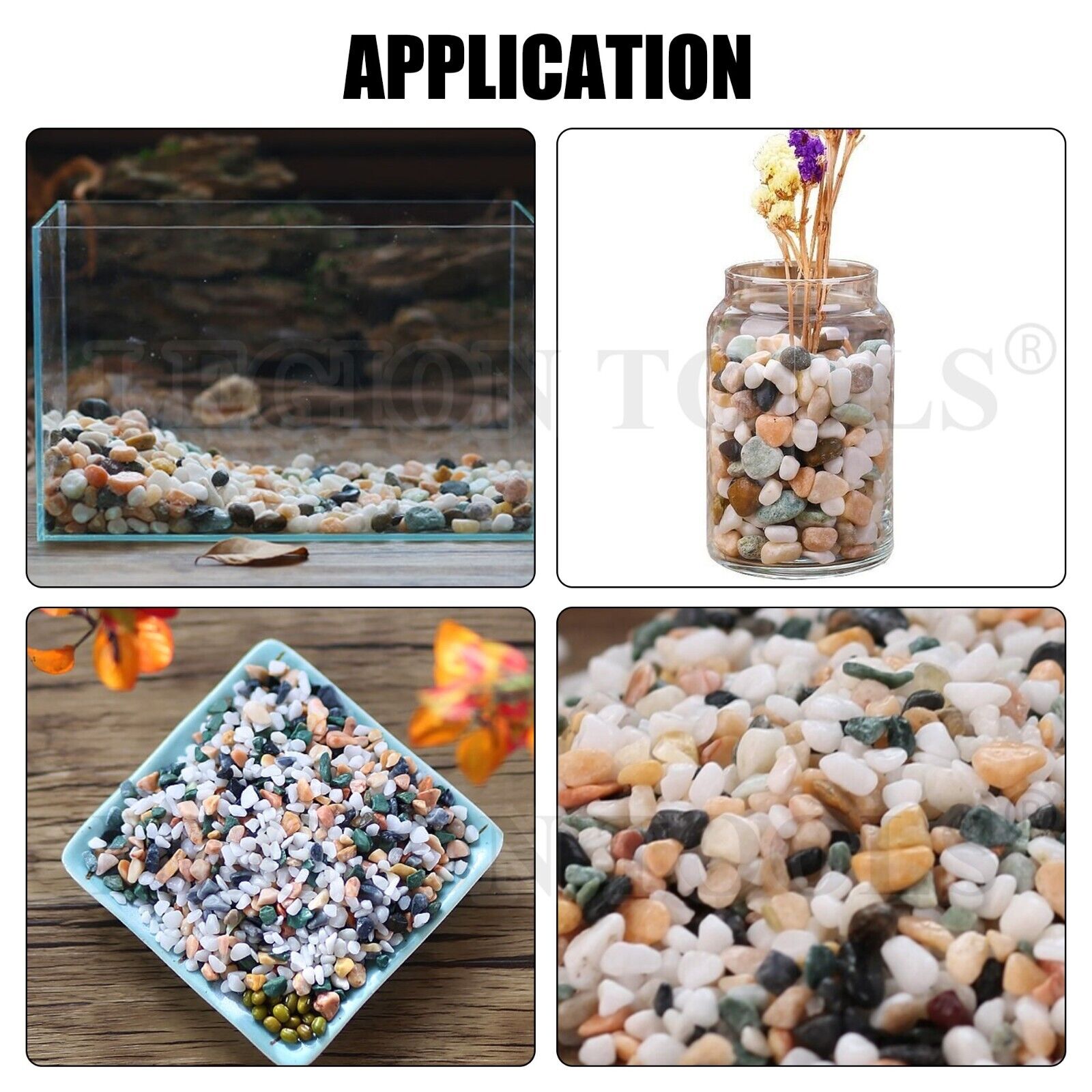 Pebble Alpine White 2kg/5kg – Legion Warehouse