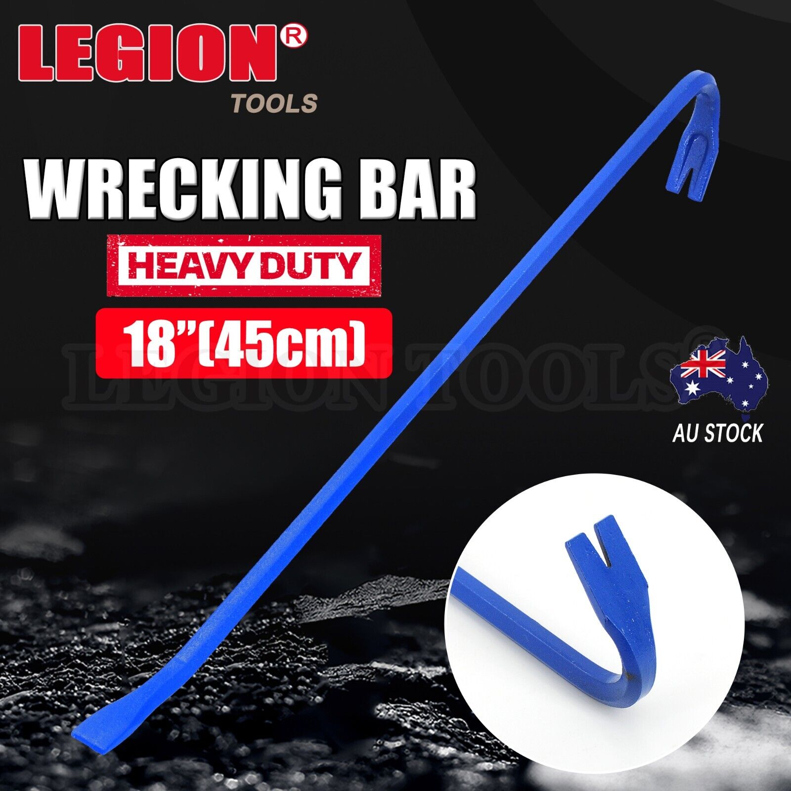 Wrecking Pinch Bar 18'' – Legion Warehouse