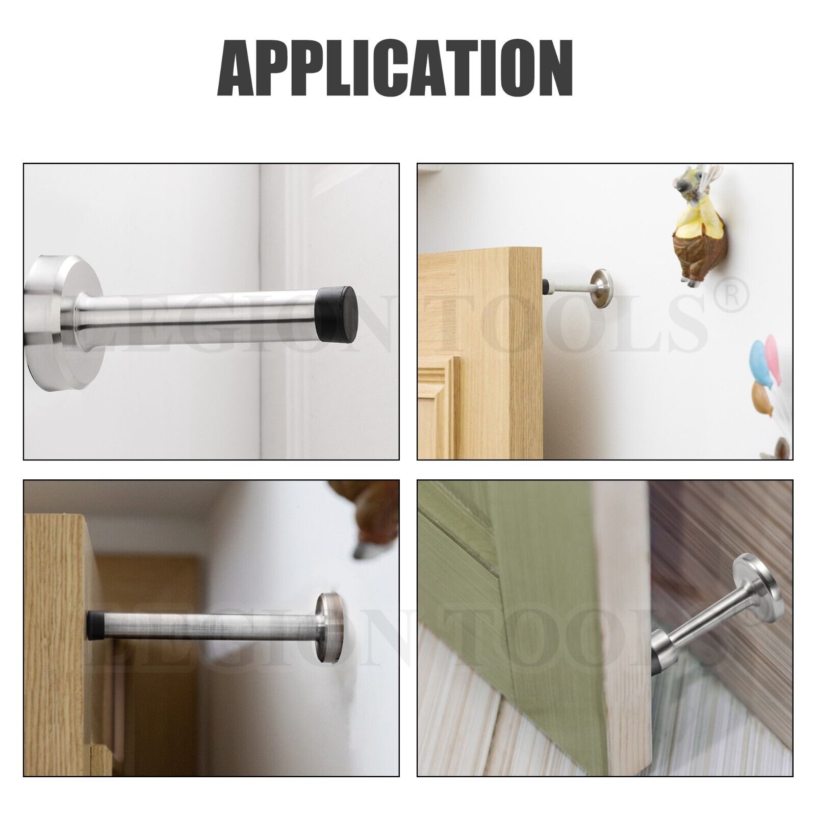 Stainless Steel Door Stop 94MM – Legion Warehouse