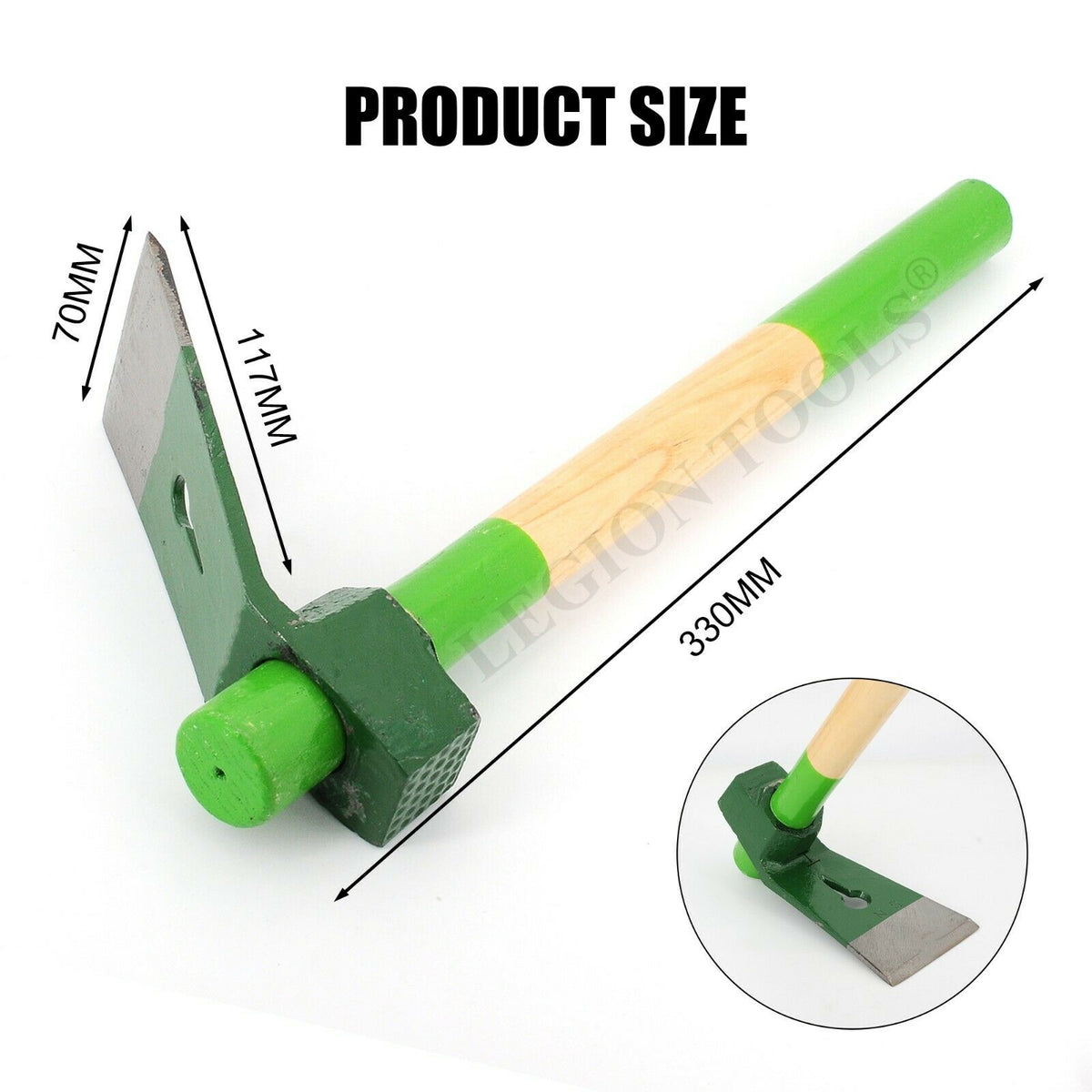 Adze Mattock 330MM – Legion Warehouse