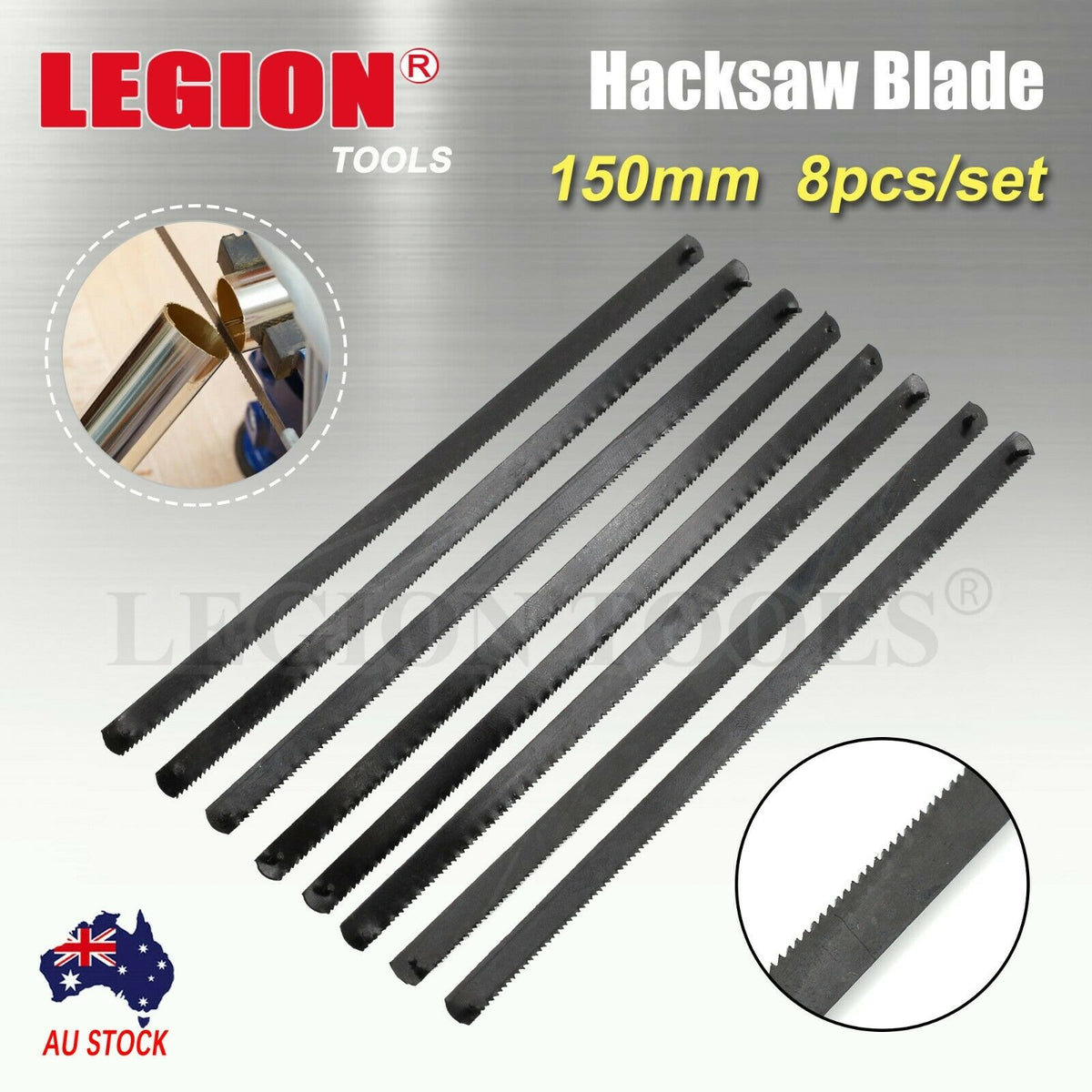 Hacksaw Blade 150MM 8PCS – Legion Warehouse