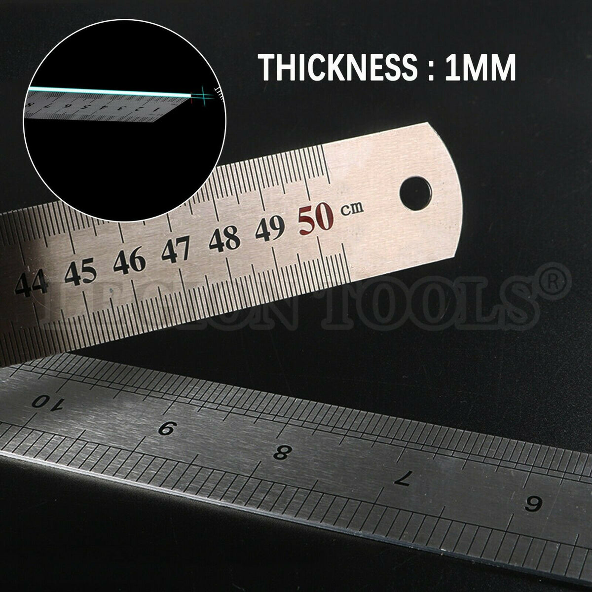 Double Sided Steel Metal Ruler 3 Sizes – Legion Warehouse