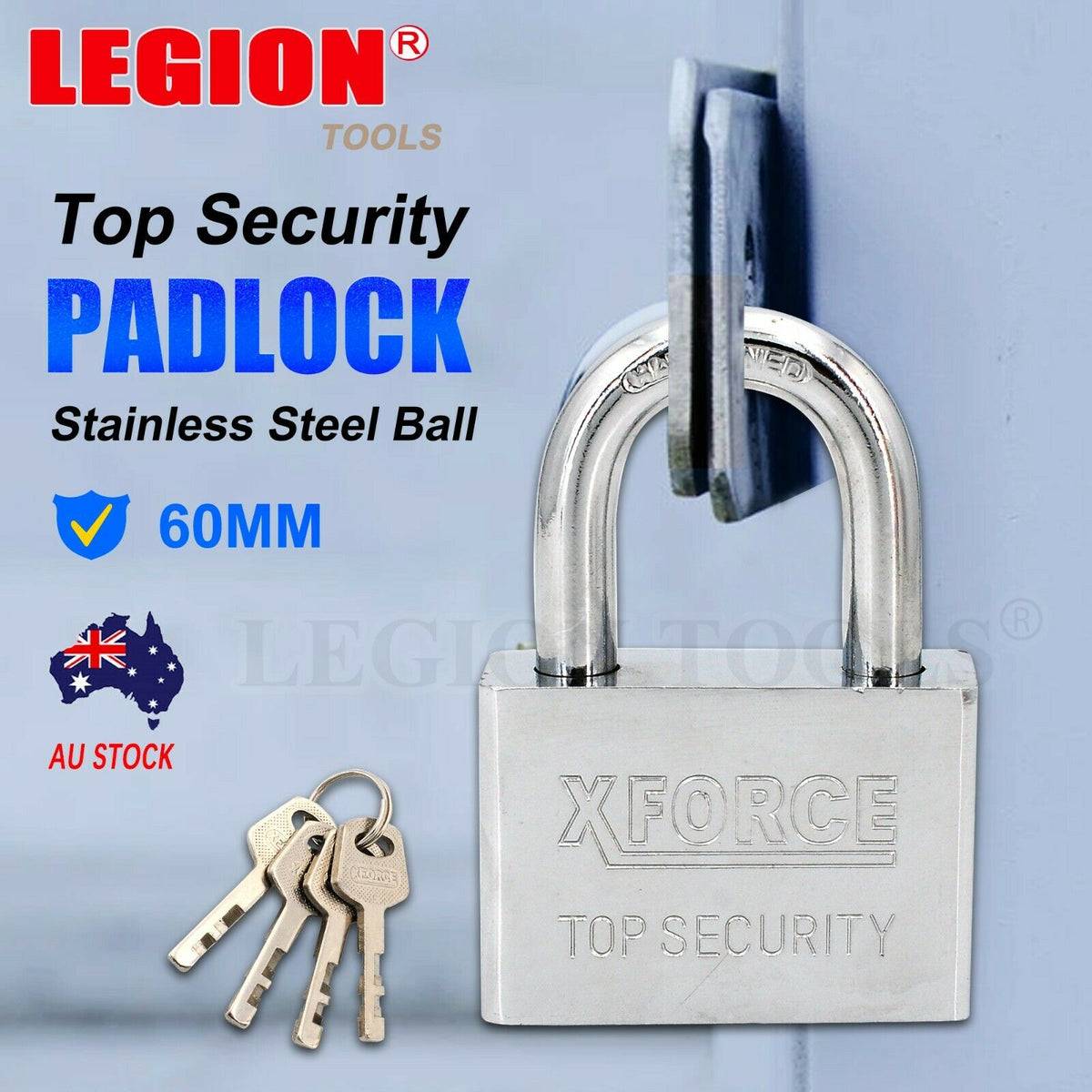 Top Security Padlock 60mm – Legion Warehouse