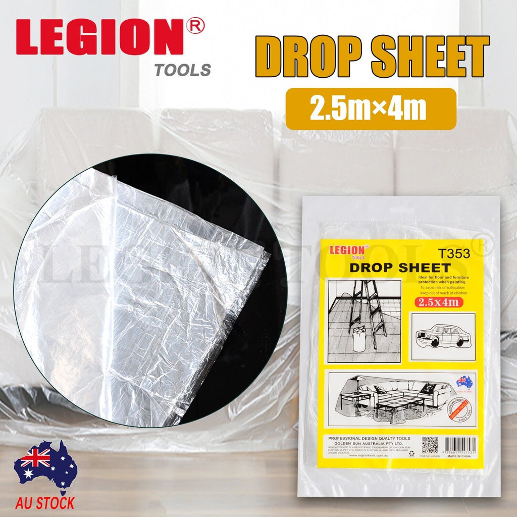Drop Sheet 2.5m×4m – Legion Warehouse