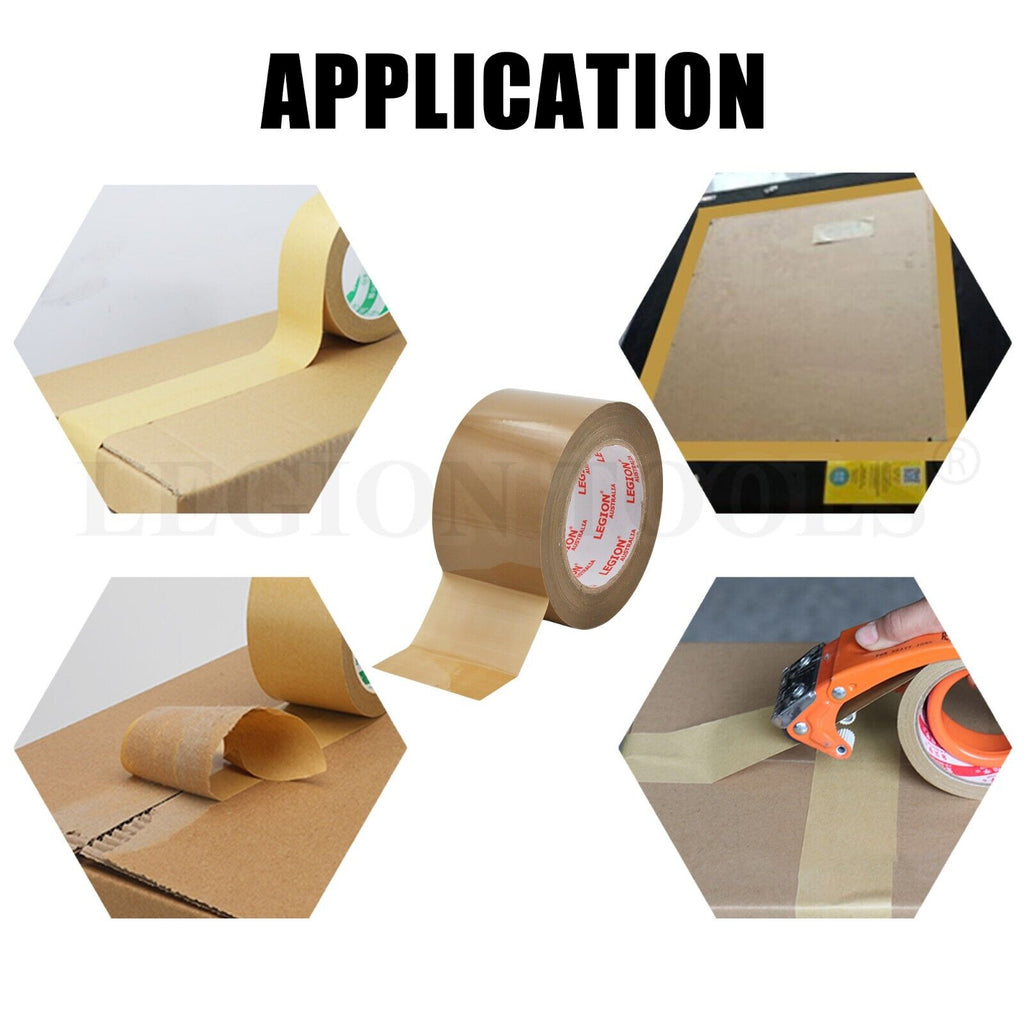 Packing Tape Extra Wide Brown 70mm x 150M – Legion Warehouse