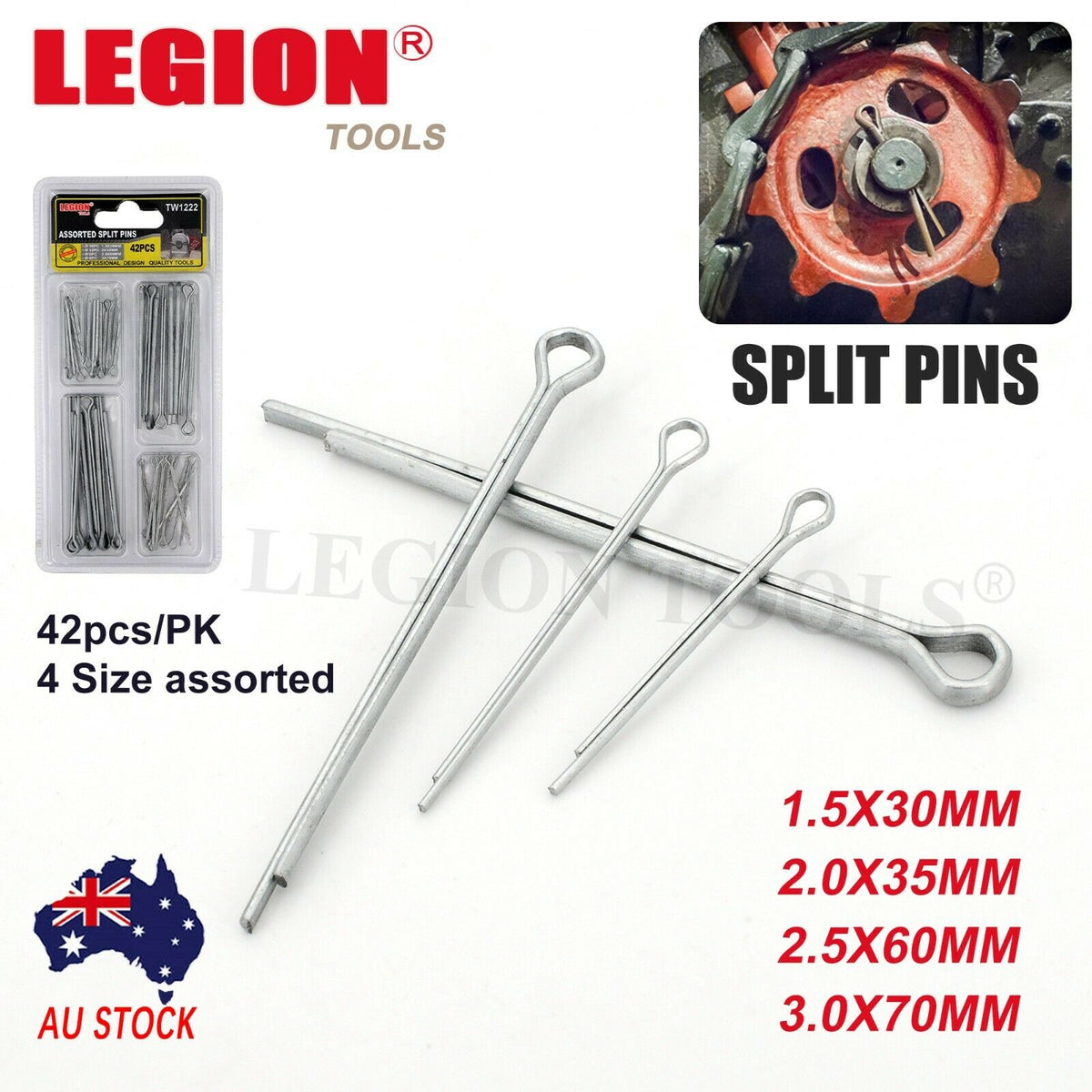 Assortment Split Pin 42PCS/Set – Legion Warehouse